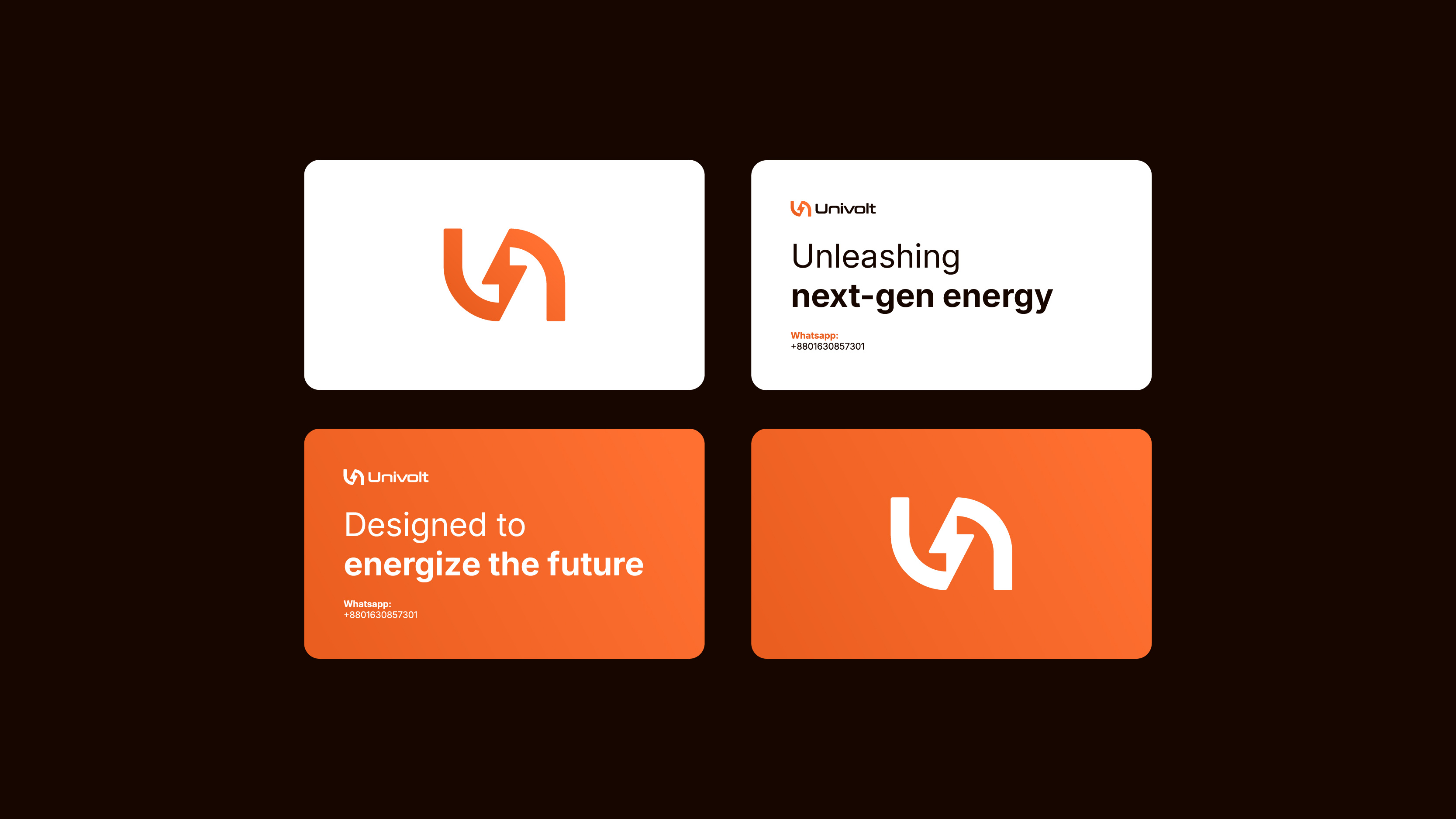 Univolt – Letter U, N & Power & Tech Lettermark Logo by Nazmul Hossan | Freelance Brand Designer ...