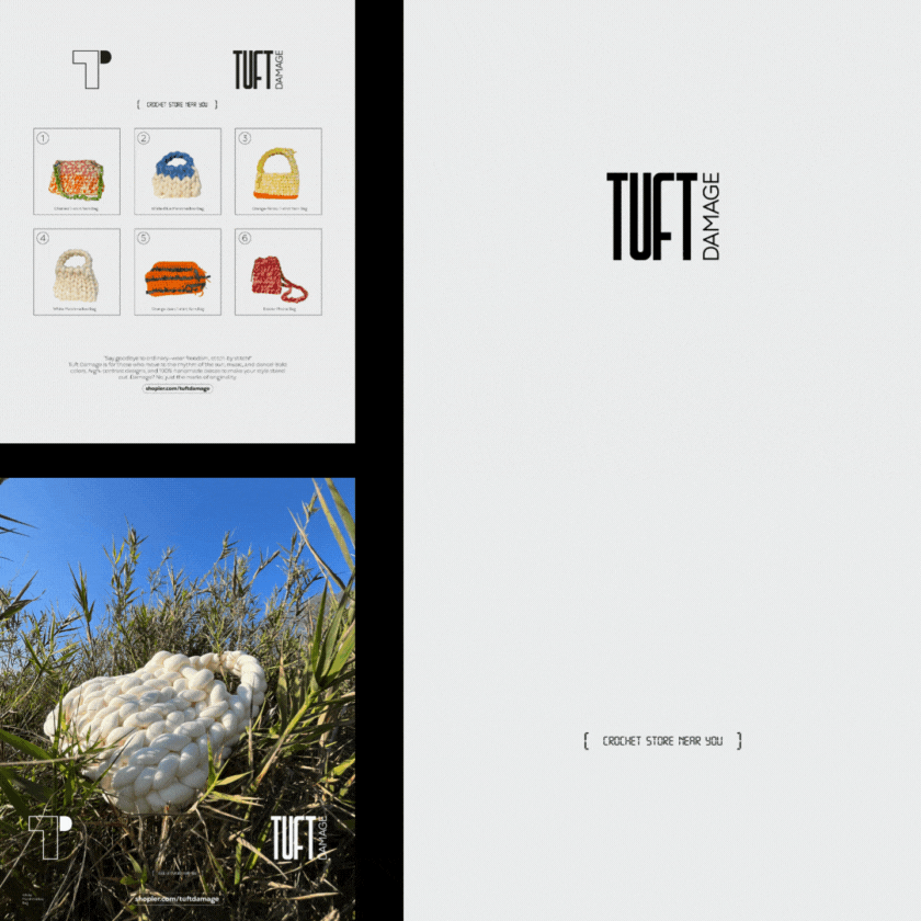 Brand Identity & Visual Content Design for Tuft Damage by Ozan Erdoğan ...