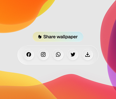Browse thousands of Share Button images for design inspiration | Dribbble
