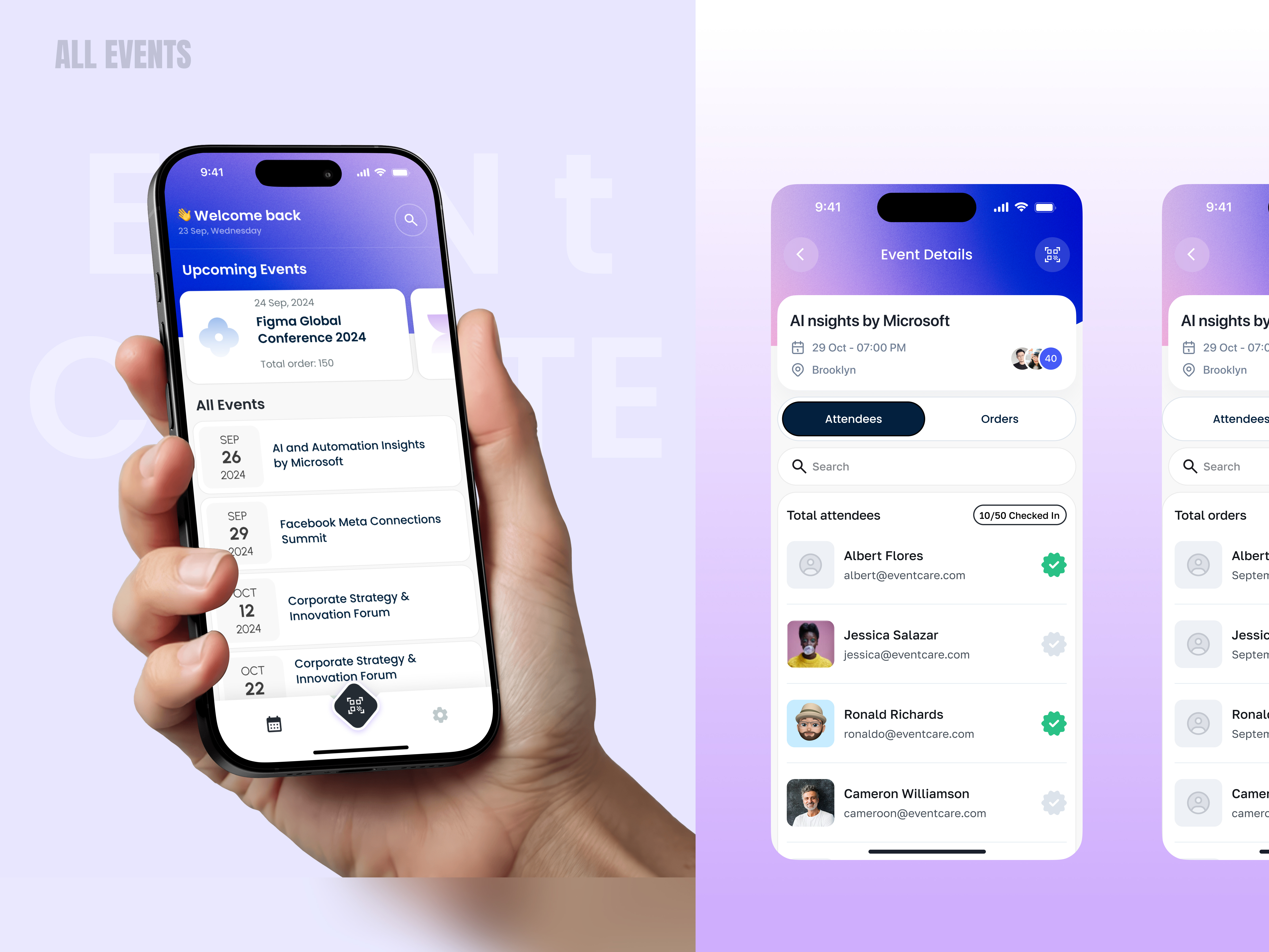 Event Mobile App Mvp Design designs, themes, templates and downloadable ...