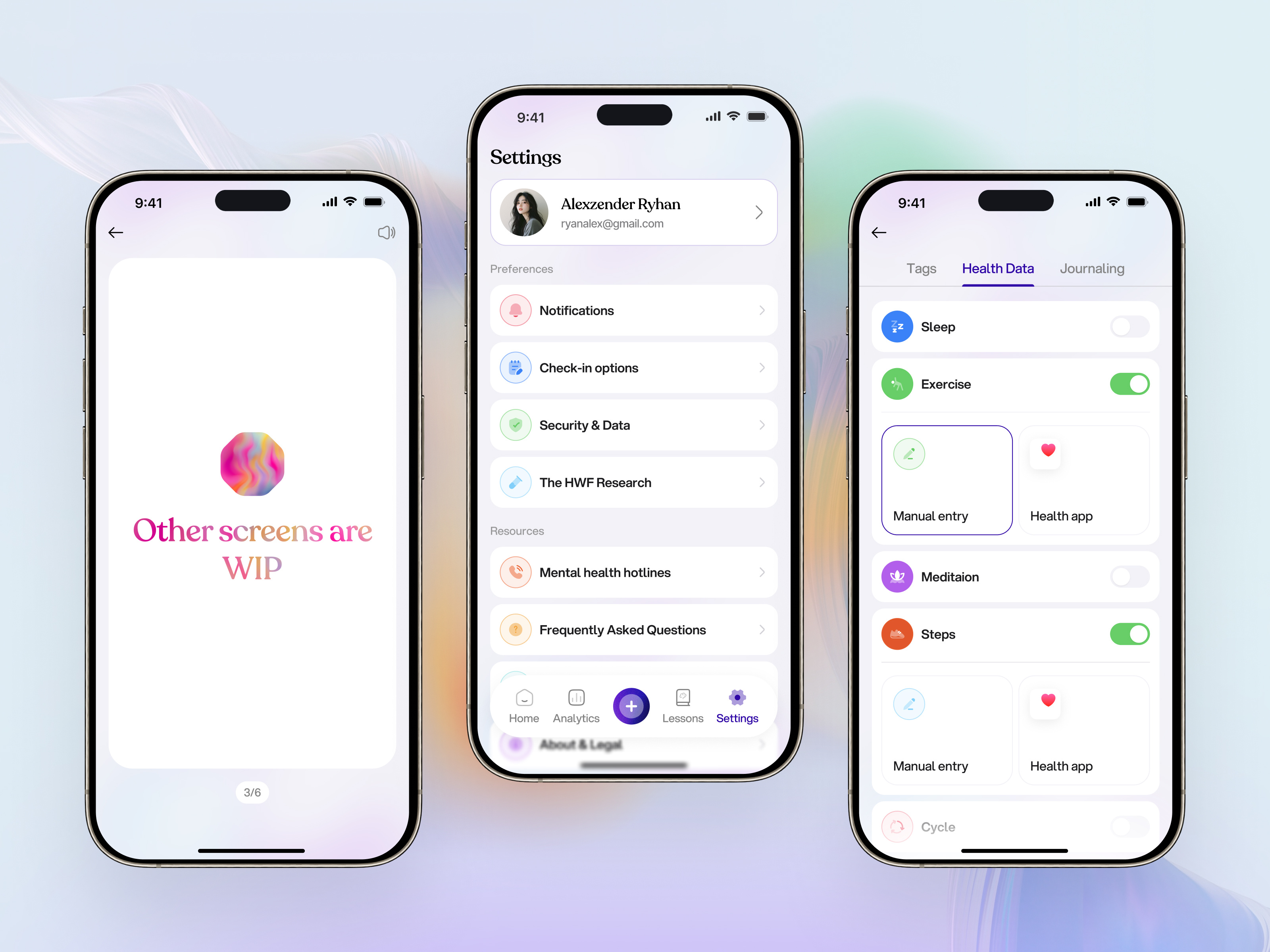 ZIBRI — Mental Health & Wellbeing App | UI/UX Design by Subash Chandra for Seative Digital on ...