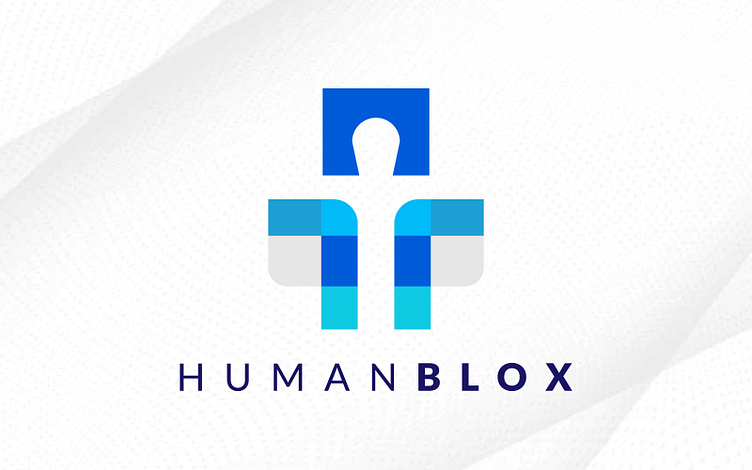 Digital Human Blox Logo Design, Digital Data Logo, Data Human by ...