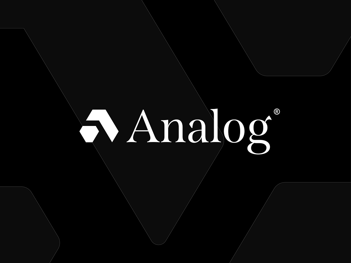 Analog Logo & Visual Identity by Lucas Fields on Dribbble