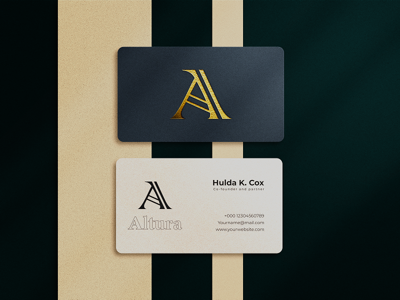 Altura: Peak Luxury Brand Identity by Meet Taparia on Dribbble