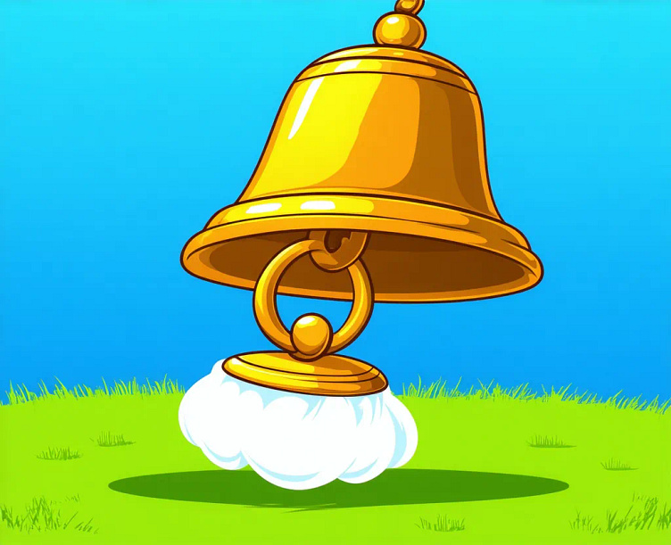 Golden Bell Float – Whimsical Concept Vector by Sanddep kumar on Dribbble