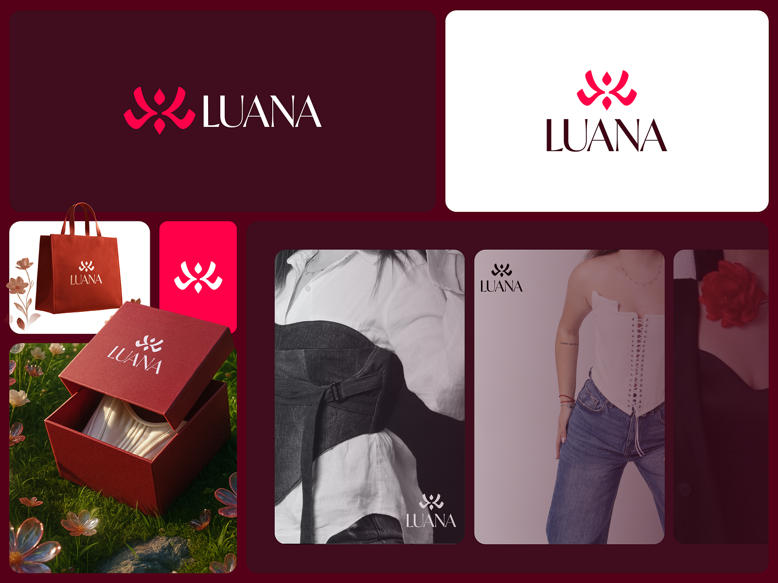 Luana Branding Project by Hutanu Claudiu on Dribbble