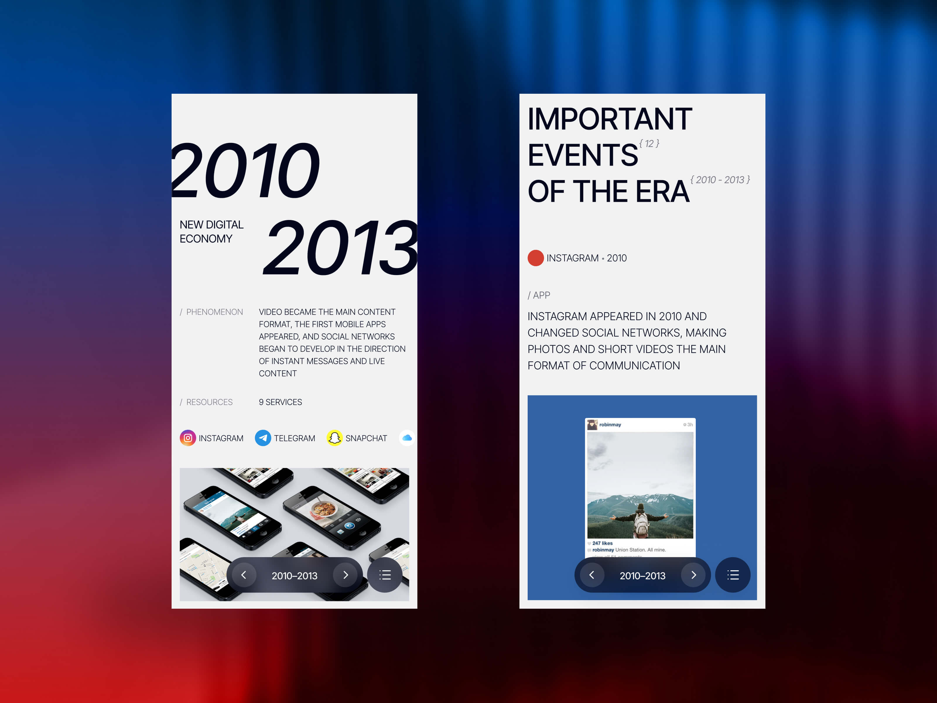 History Website | Interface Design | Creative Website | Web by ByteTown ...