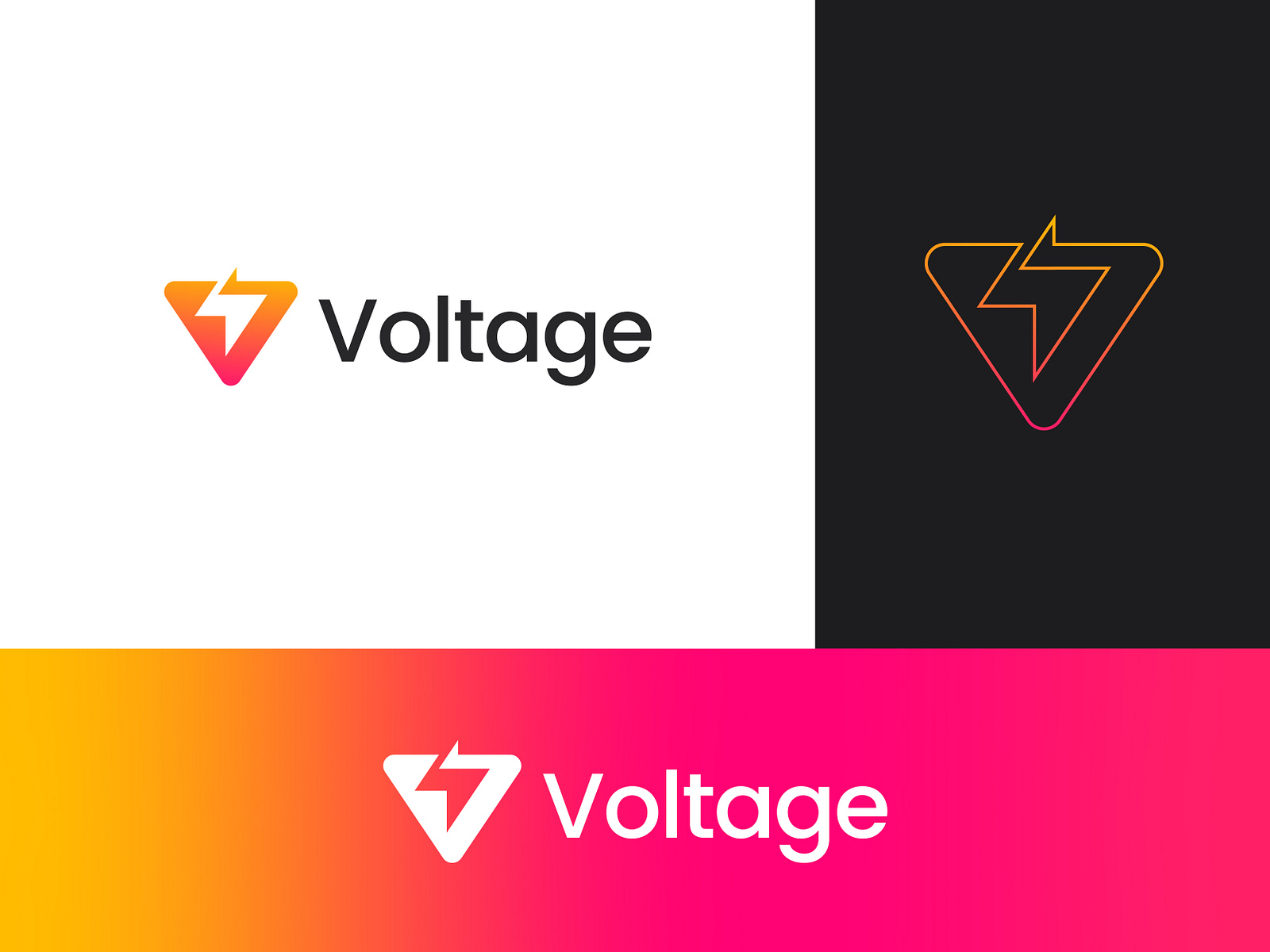 Volt, Power, Energy, V+Power Logo, V Logo, V Symbol, V logo by Ajmal ...