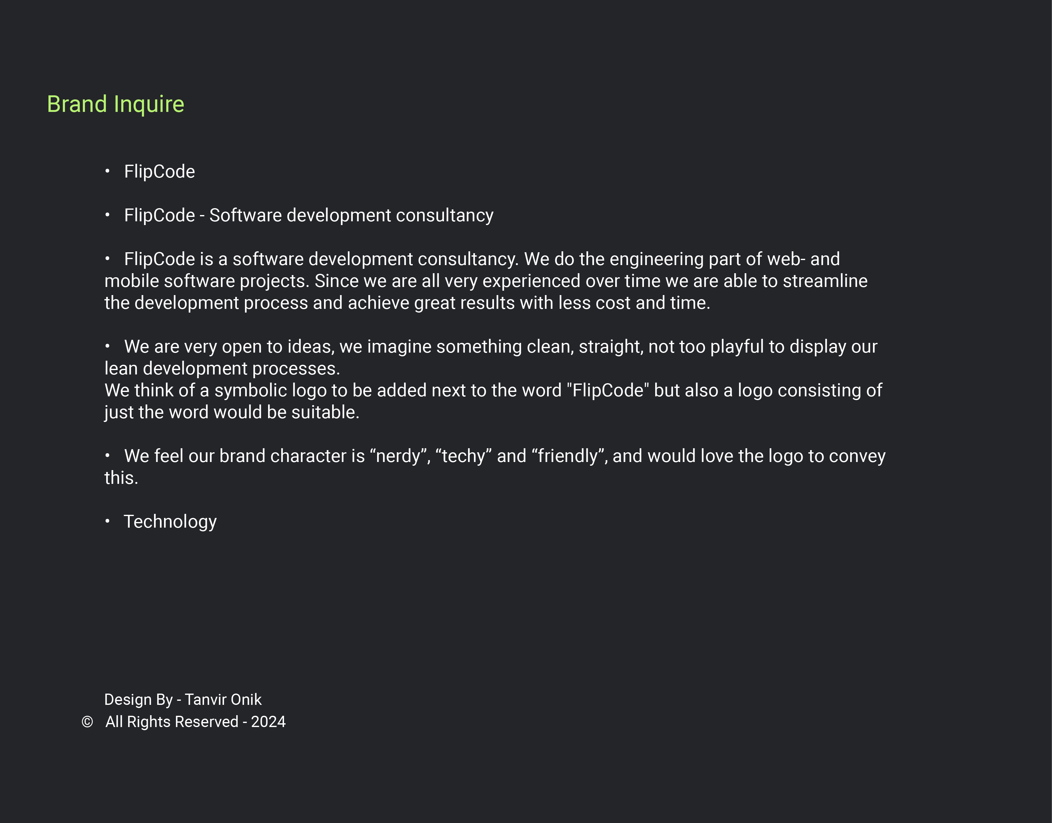 FlipCode Logo, Coding Logo & Brand Identity by Tanvir Onik on Dribbble