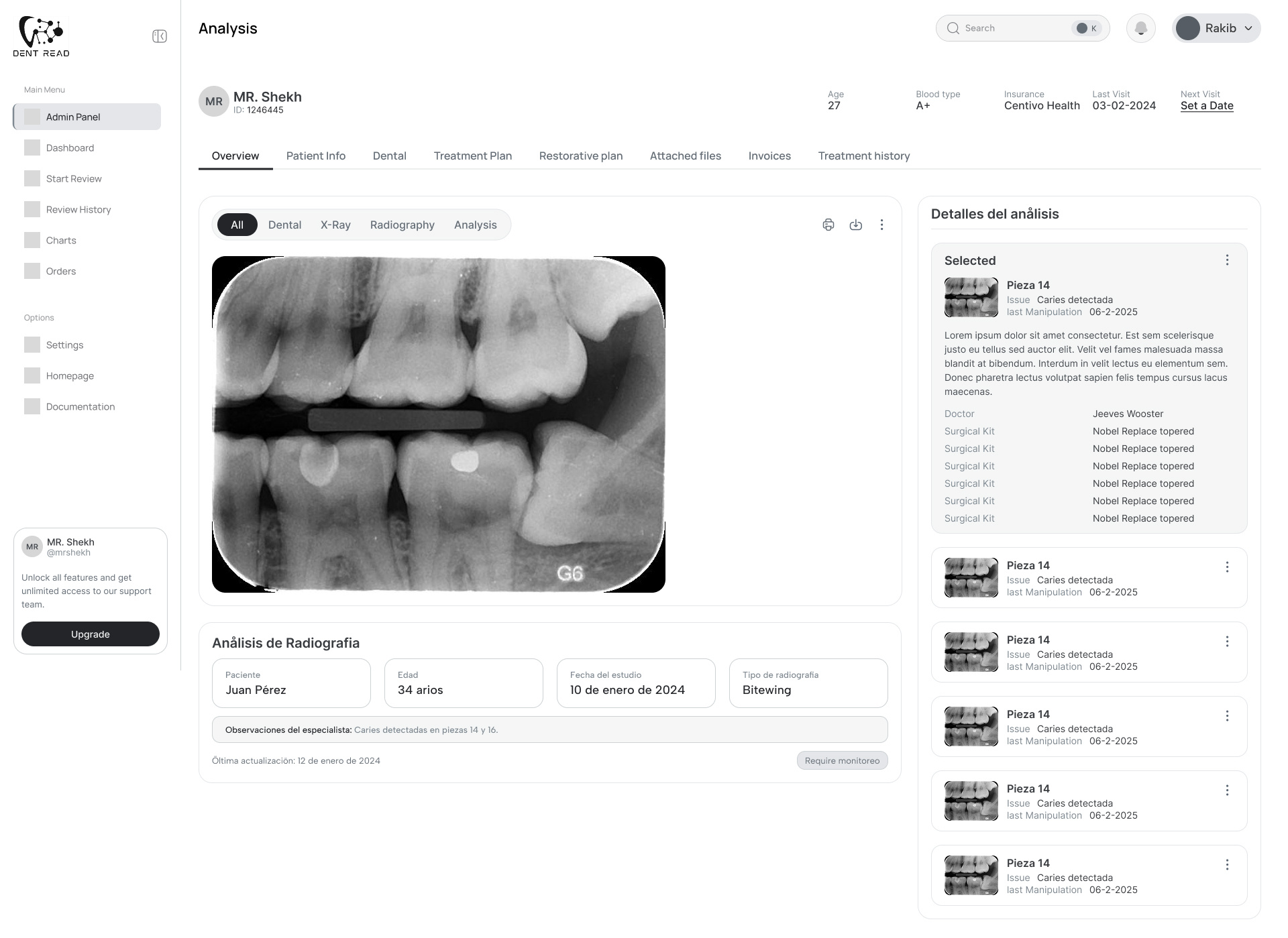 Dental Clinic App Wireframes by MD Rakib Shekh on Dribbble