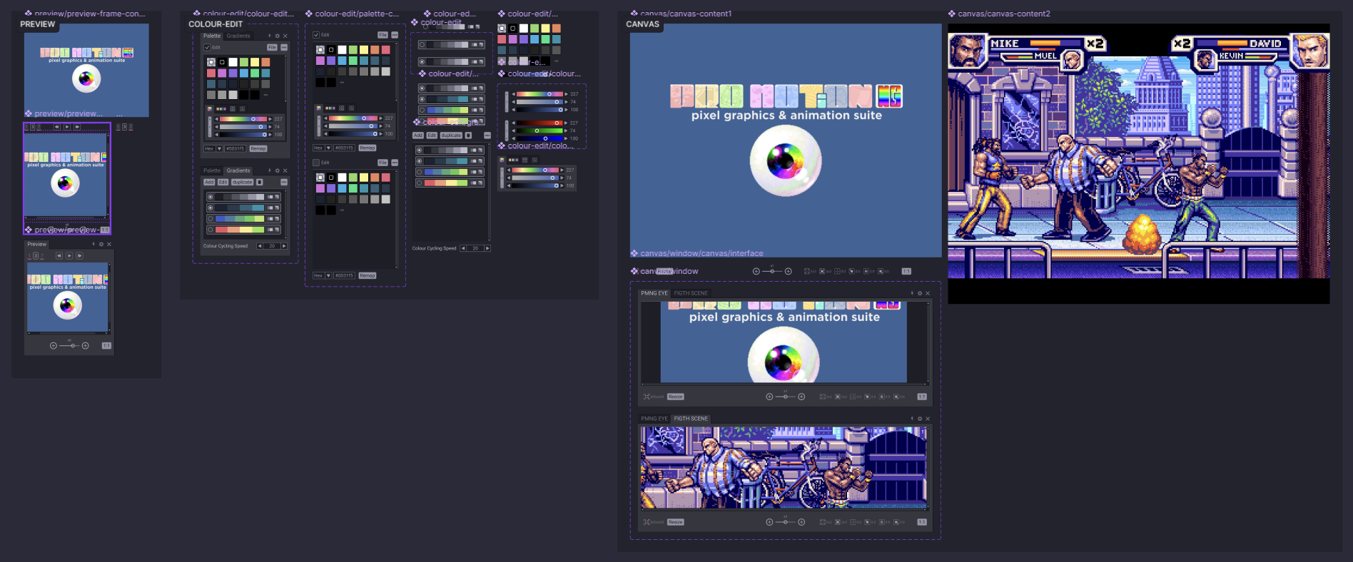 Pixel Art Editor Redesign + Prototype by Oskar Potratz-Zloch on Dribbble