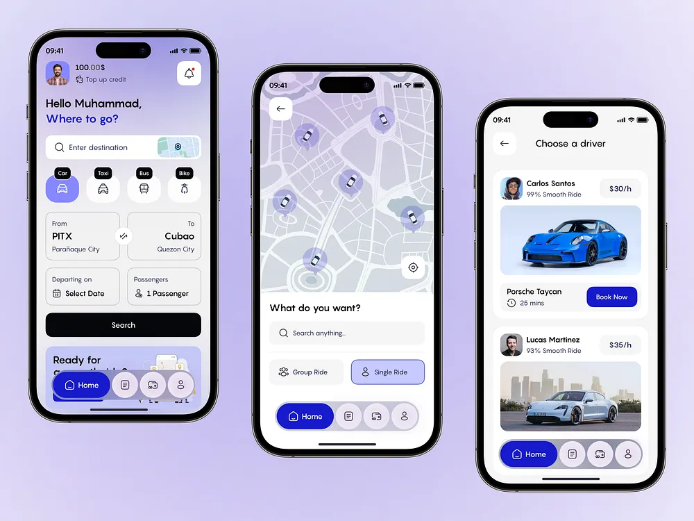 Browse thousands of Uber Driver UI images for design inspiration | Dribbble