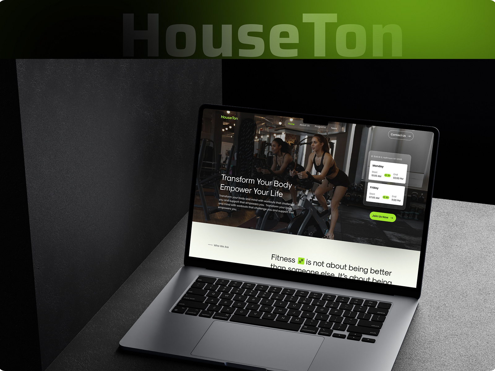 Houston Iron Gym – Landing Page Redesign by Wahidul Karim surid on Dribbble