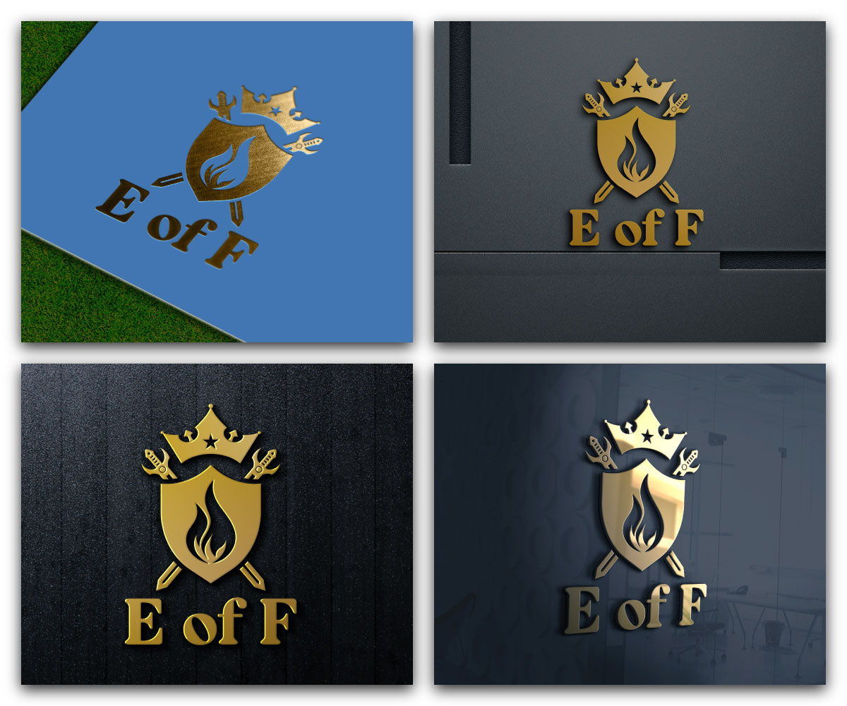 Trending Minimalist Crown Sword Logo design by Shaikh Md. Nazmul Hasan ...