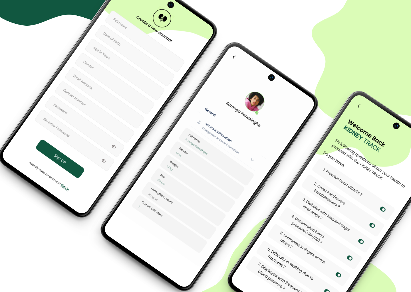KIDNEY TRACK by Saranga Ranasinghe on Dribbble