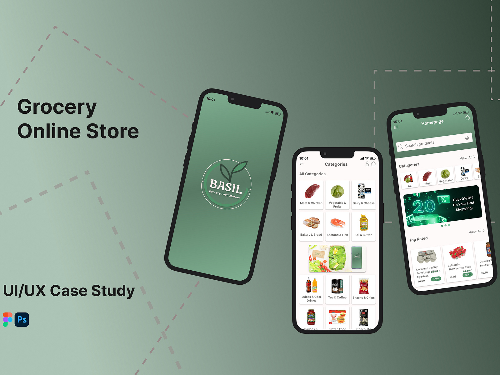 Online Grocery store Case study by BAHAREH on Dribbble