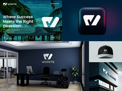 Letter W Checkmark Logo designs, themes, templates and downloadable ...