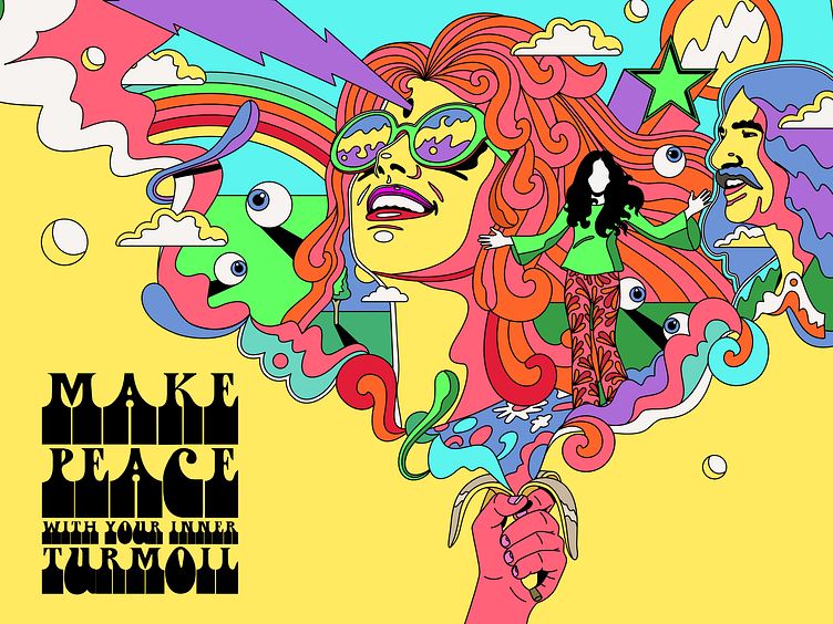 Make peace with your inner turmoil by Roberlan Borges Paresqui on Dribbble