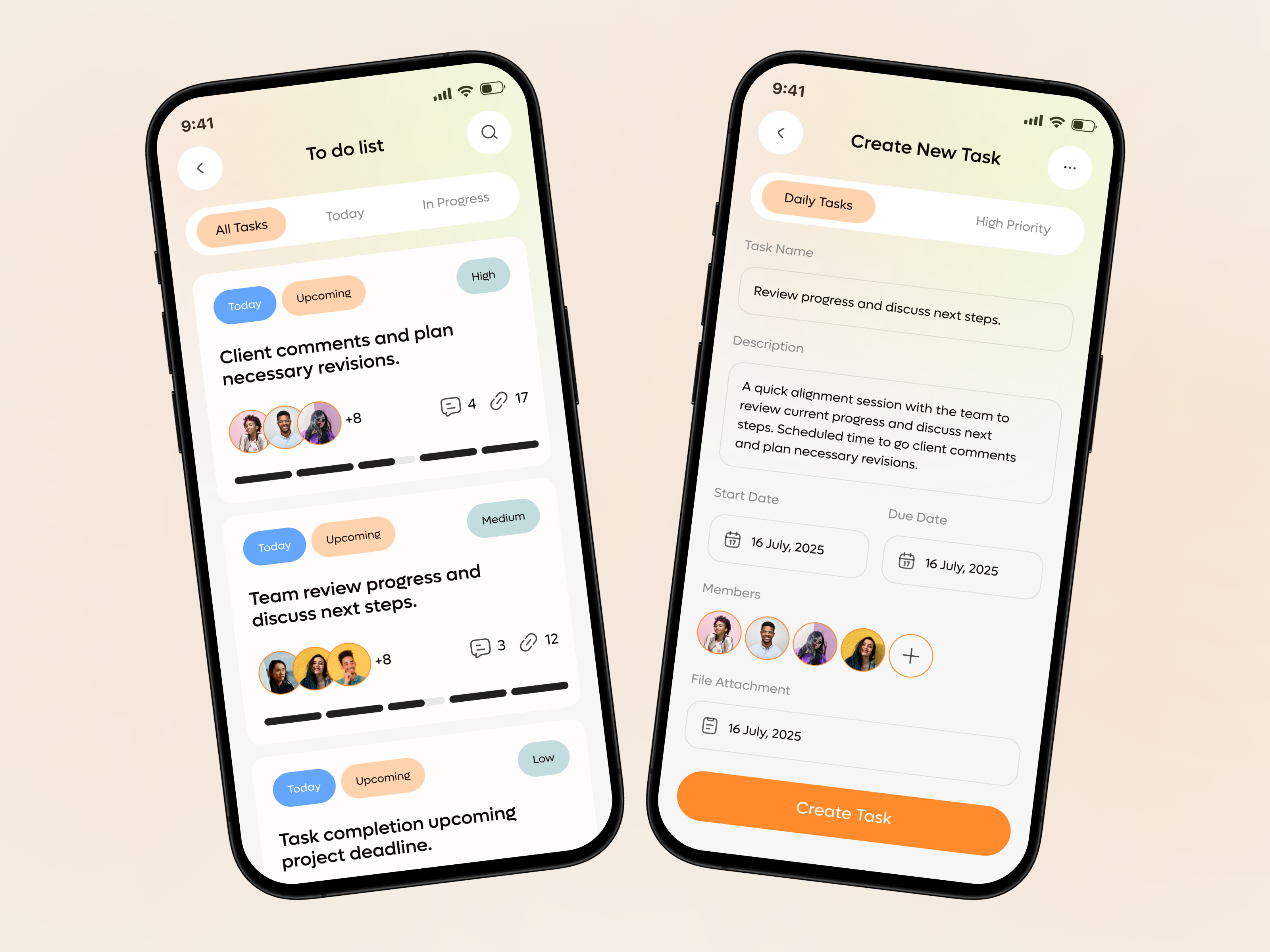 Task Management Mobile App by Abu Hasan Emon on Dribbble
