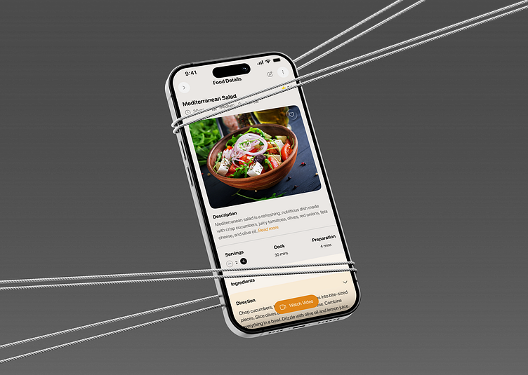 CookBook Recipe – Mobile App UI Design by Md Ahsanulla on Dribbble