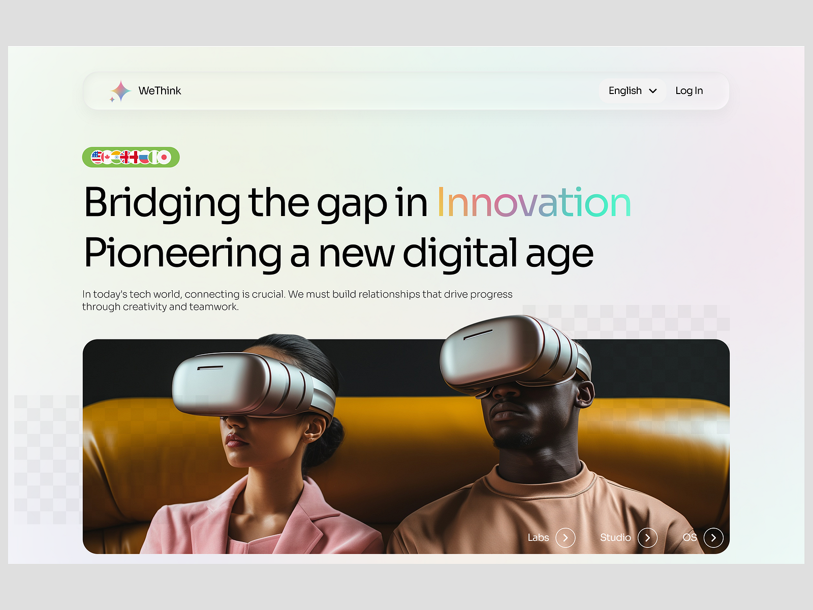WeThink Website Design by Confidence Nkereuwem on Dribbble