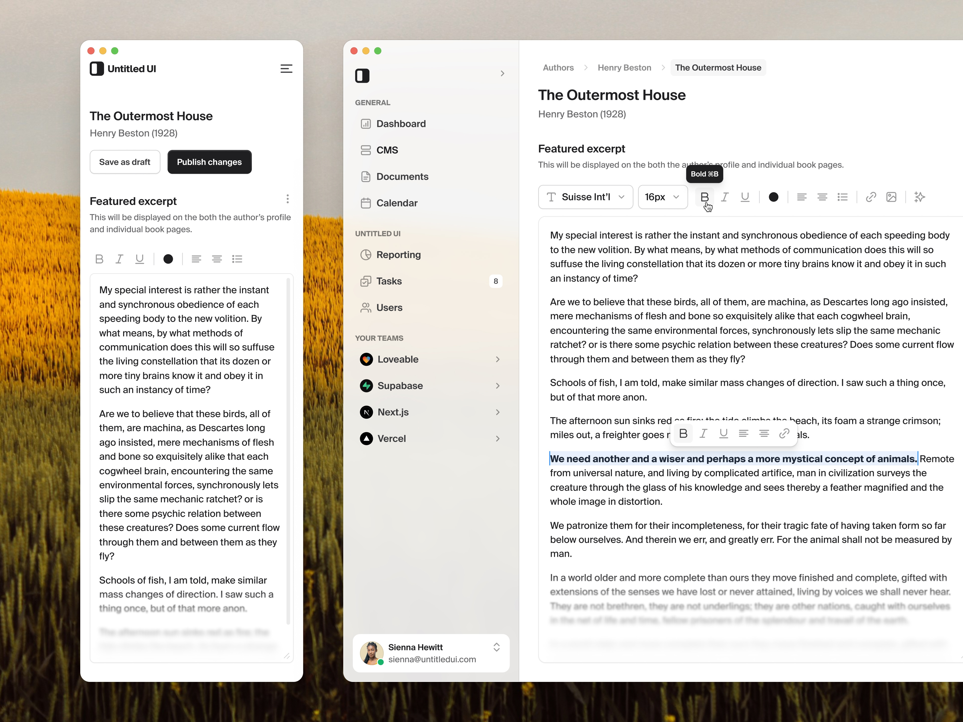 CMS edit — Untitled UI by Jordan Hughes® on Dribbble