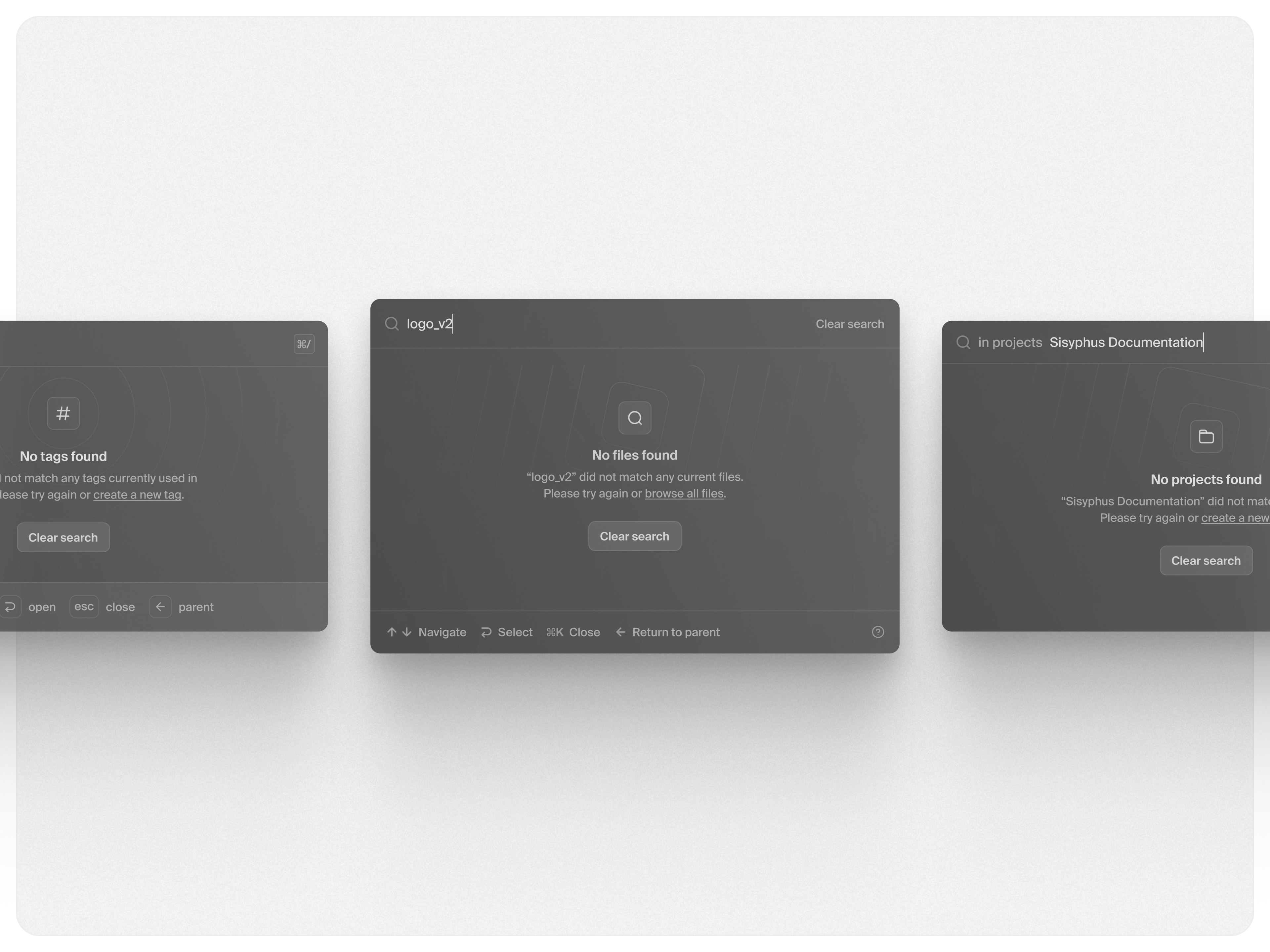 Quick search empty state — Untitled UI by Jordan Hughes® on Dribbble