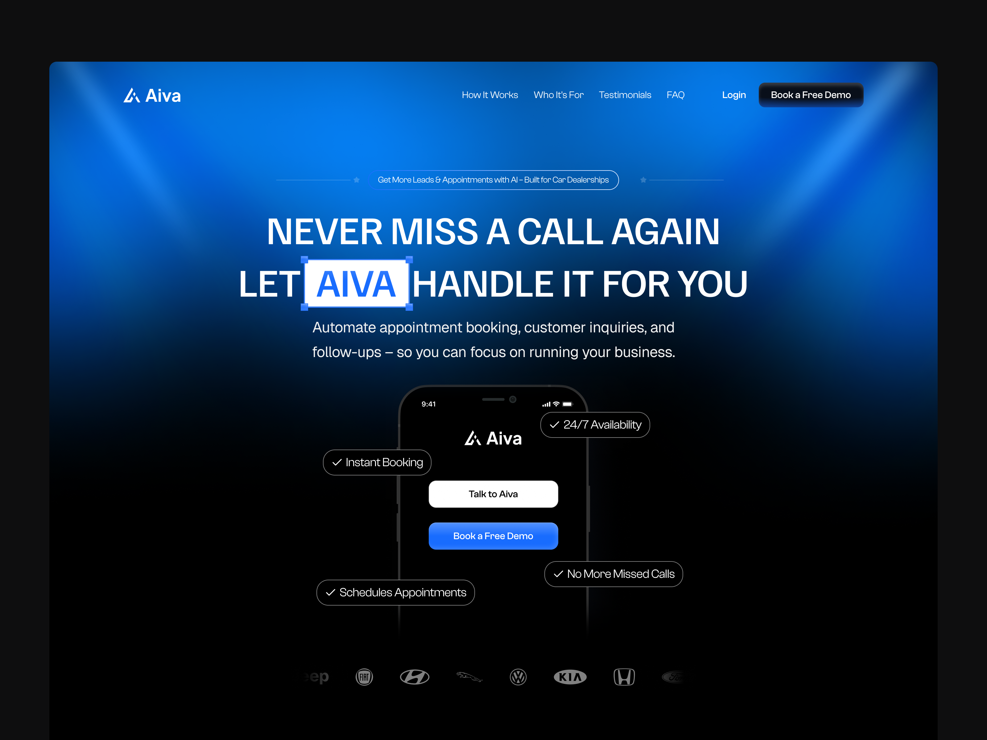 Aiva - Hero section by Imad oualla on Dribbble