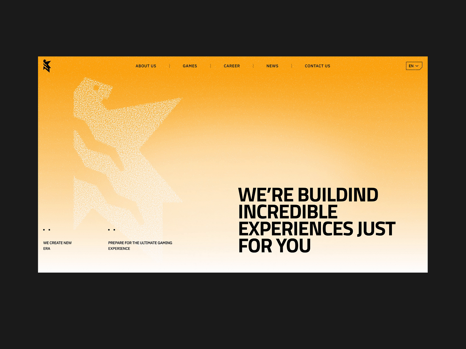 Digital Dunes — Website Design for Gaming Company by VALMAX on Dribbble