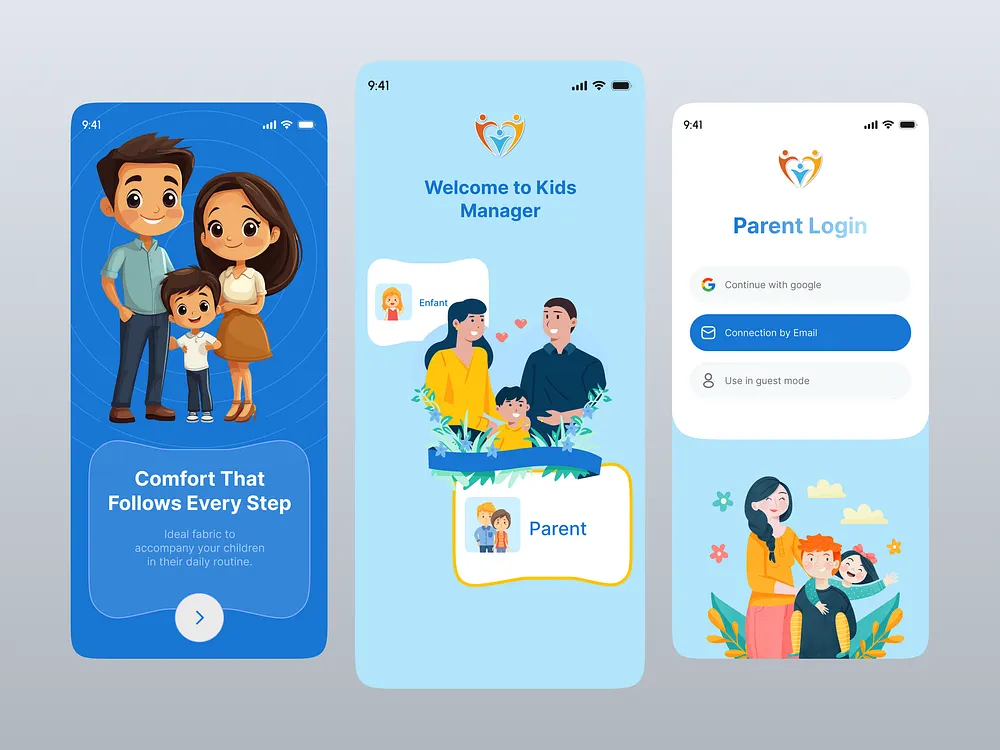 Browse thousands of Family App images for design inspiration | Dribbble