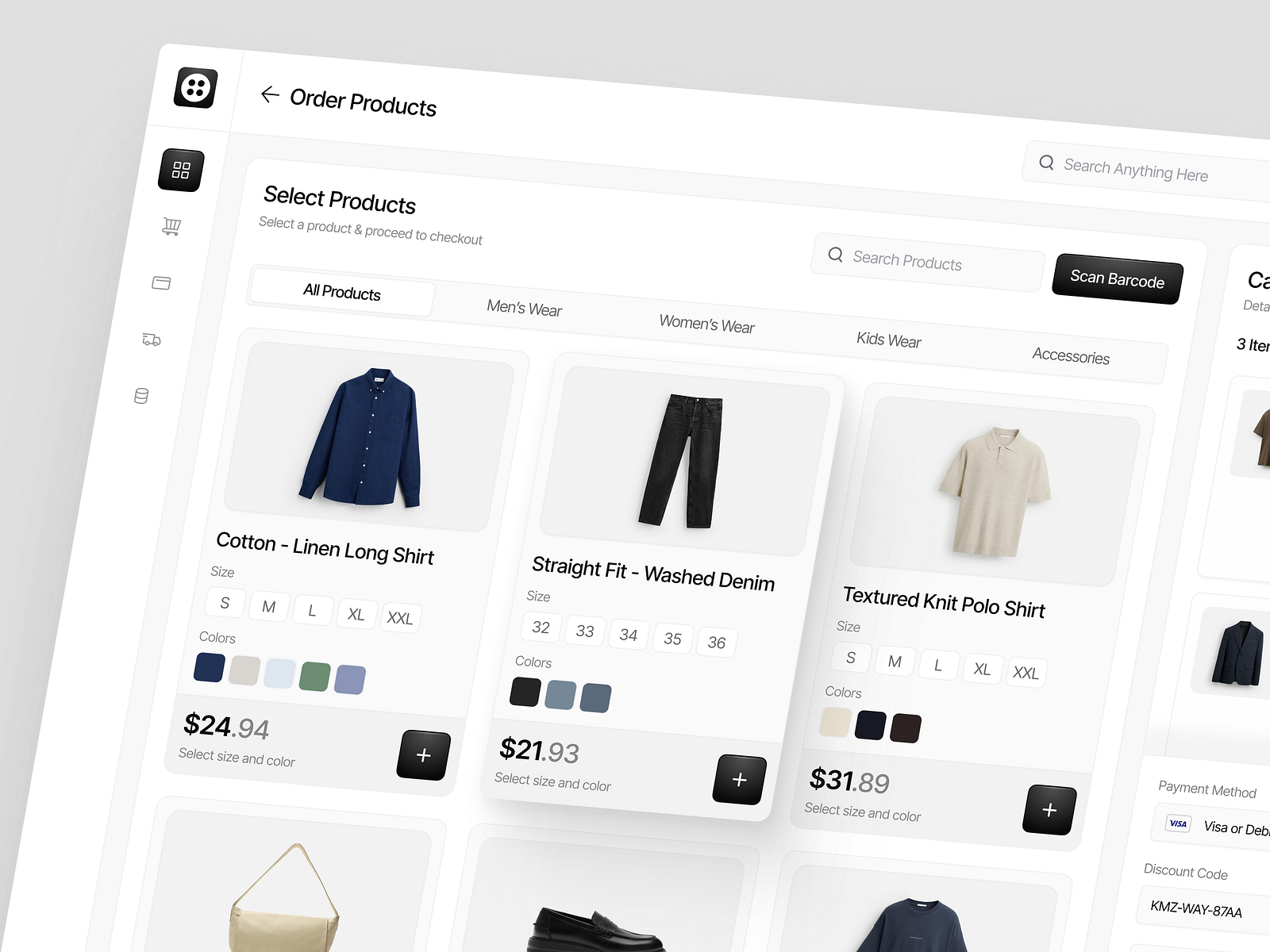 Lunatics - Retail POS Dashboard by Odama on Dribbble