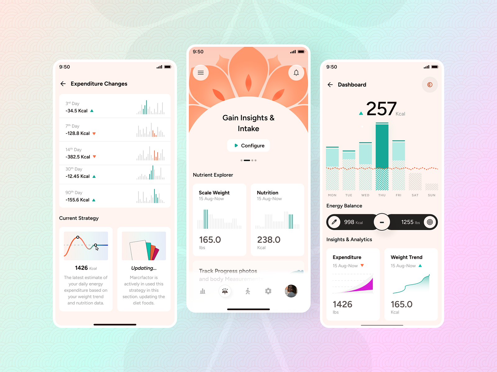 Health Insights & Nutrition Tracker App UI by Nanthakumar on Dribbble