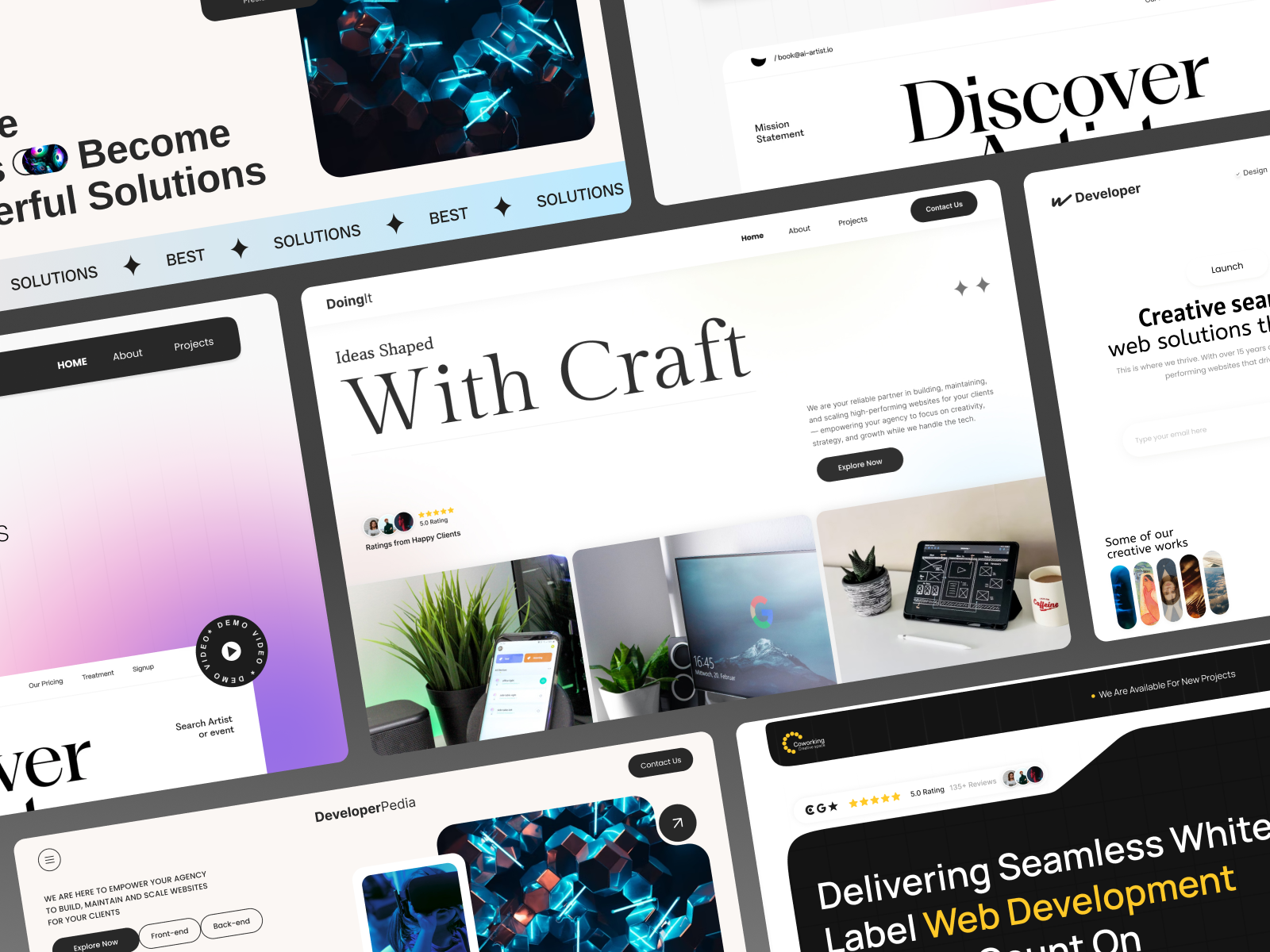 🚀 Creative Hero Section Designs for Web & SaaS Projects by MC-UIUX for ...