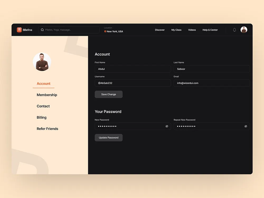 User Profile Dashboard designs, themes, templates and downloadable ...