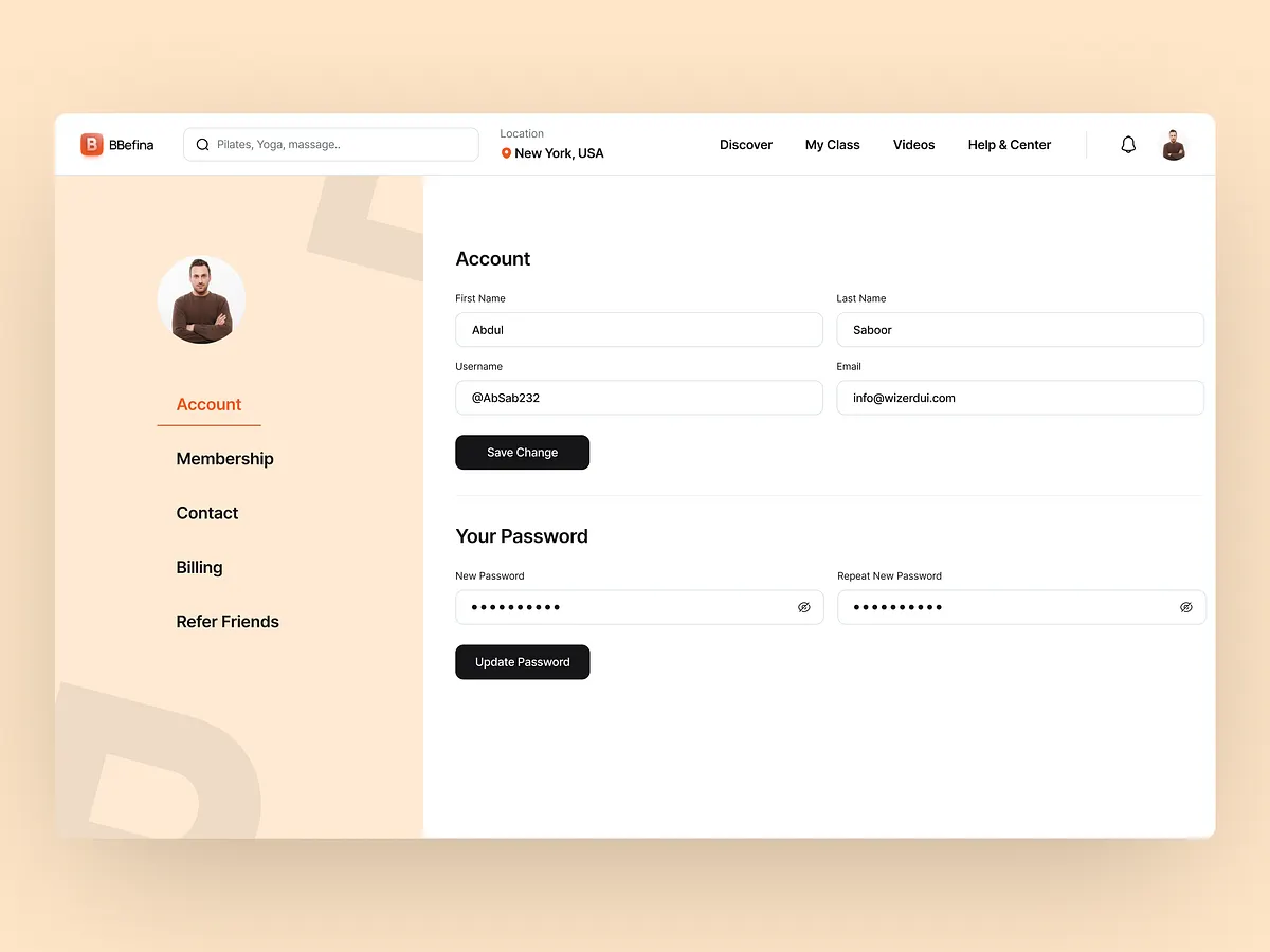 User Profile Dashboard designs, themes, templates and downloadable ...