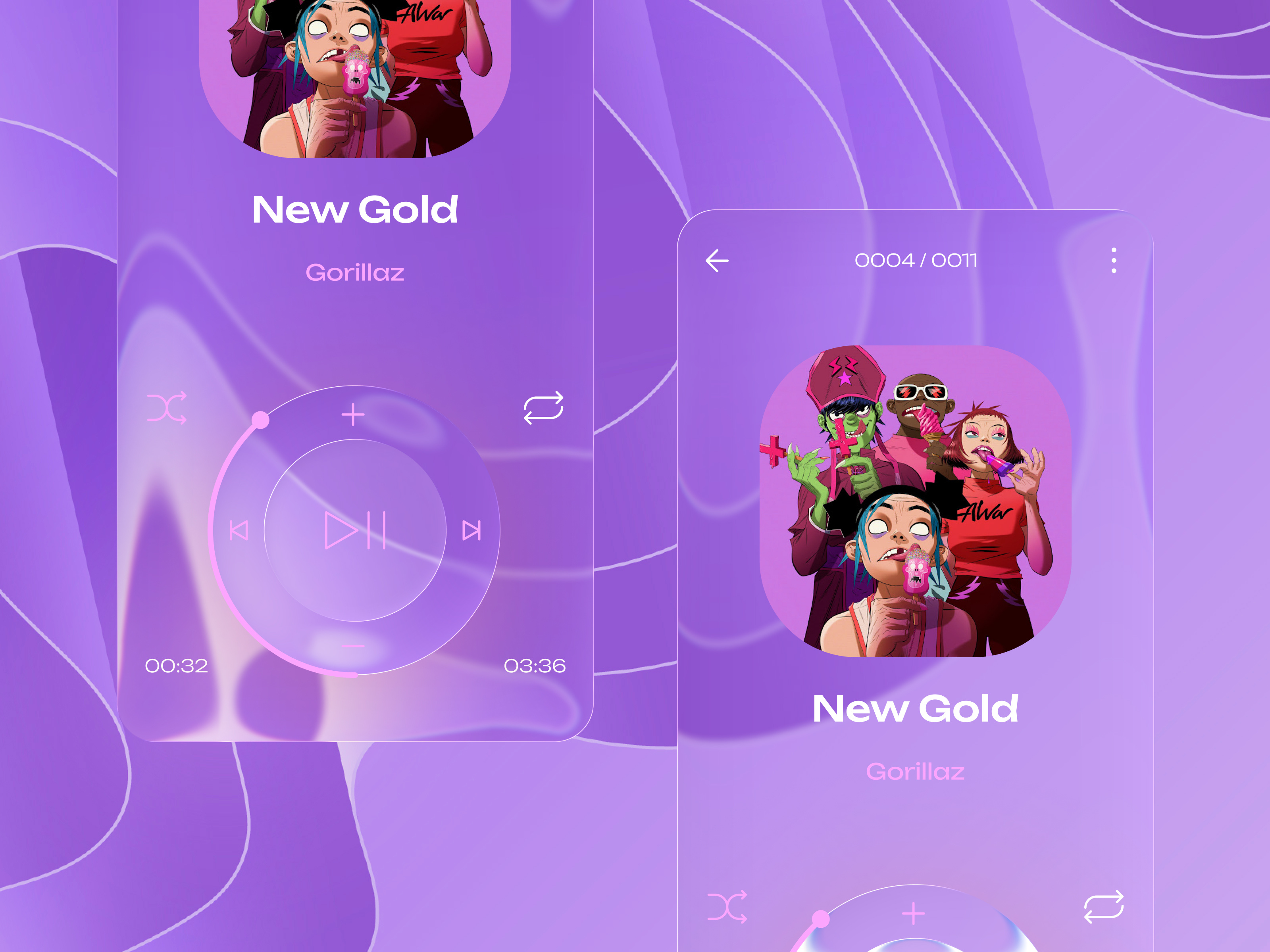 Liquid Glass - Audio Player Concept by Ivan Suprun on Dribbble
