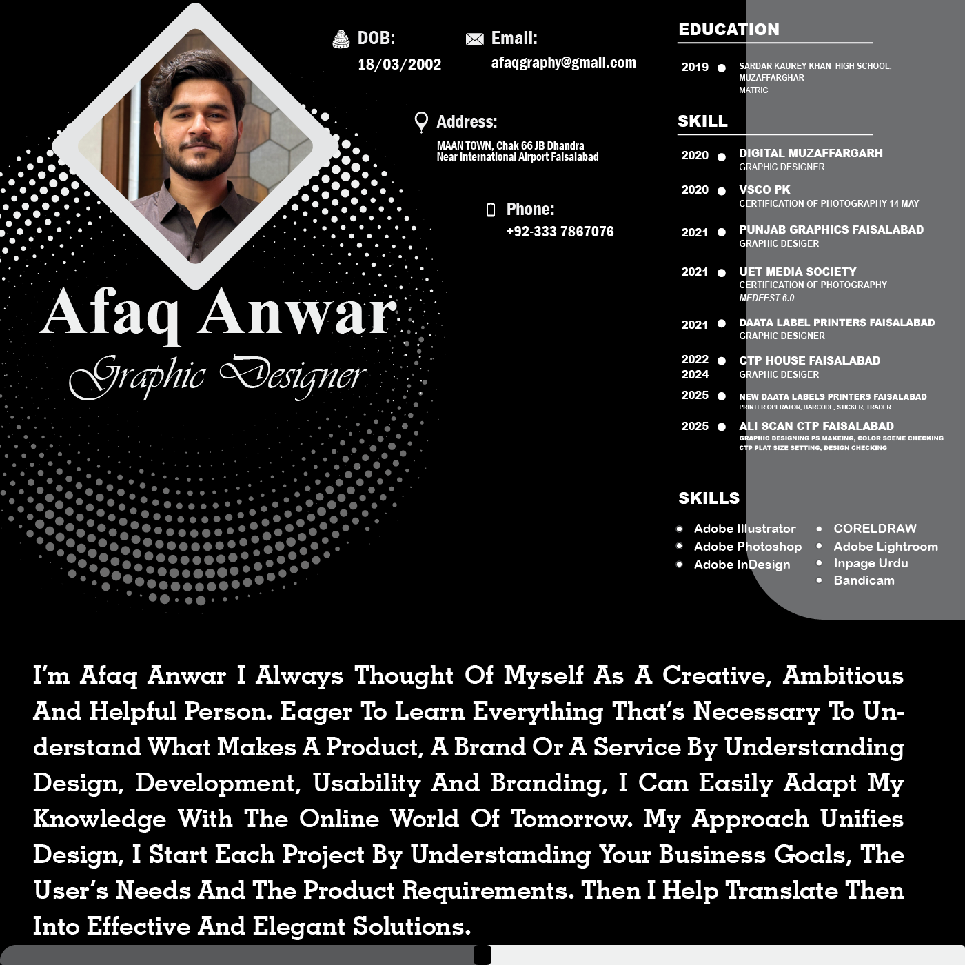 Afaq Anwar Design'zZ by afaqgraphy || Graphic Designer & Photo Editor ...