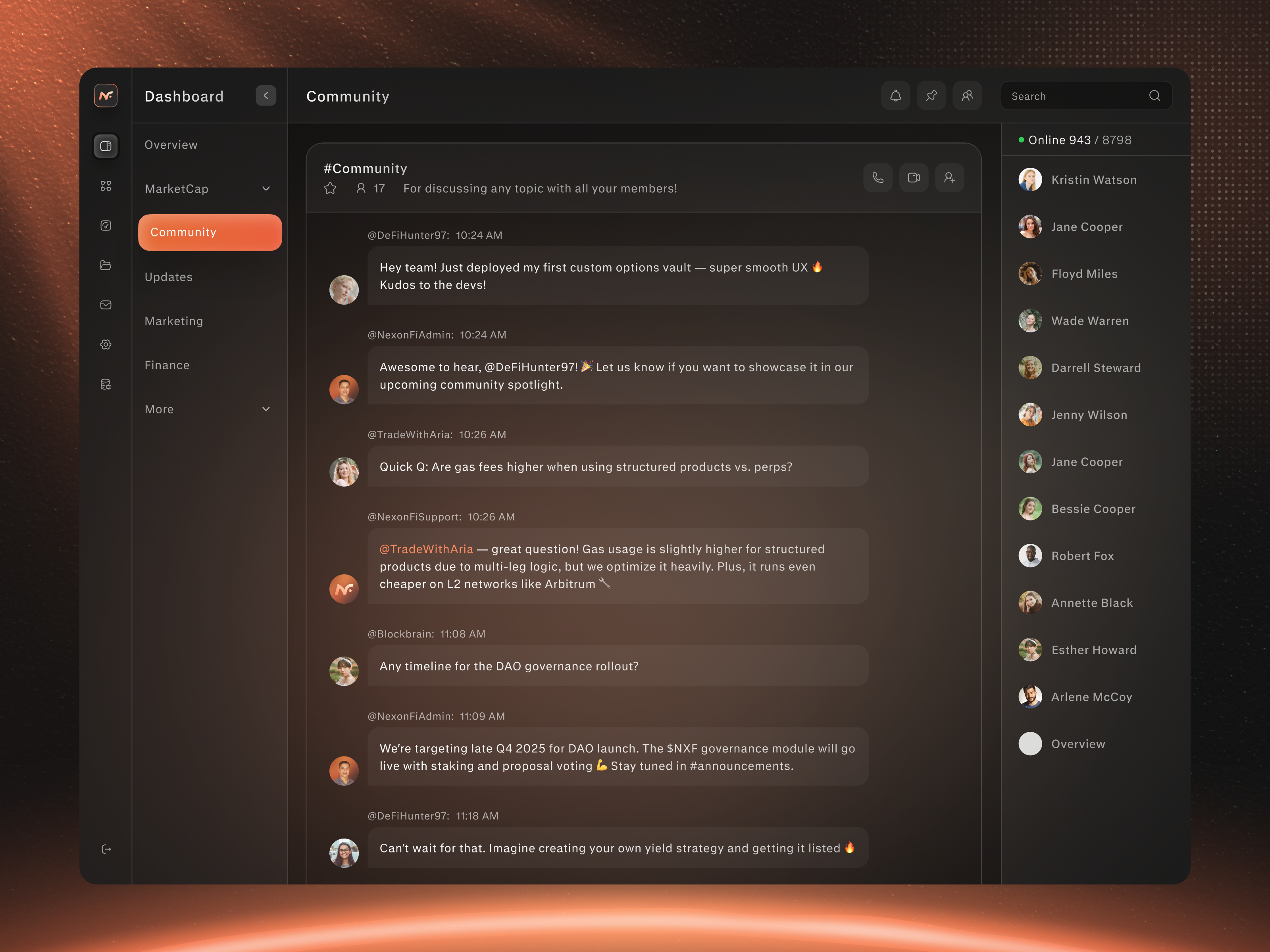 NexonFi Community - Dashboard Design by Imran Hossen on Dribbble