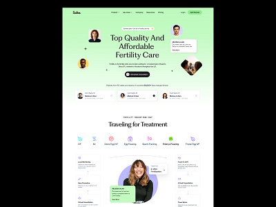 Fertility Website Design By Dstudio For Dstudio Agency On Dribbble