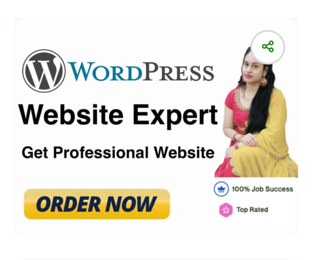 WordPress website designer and developer by Roopa Kushwaha on Dribbble