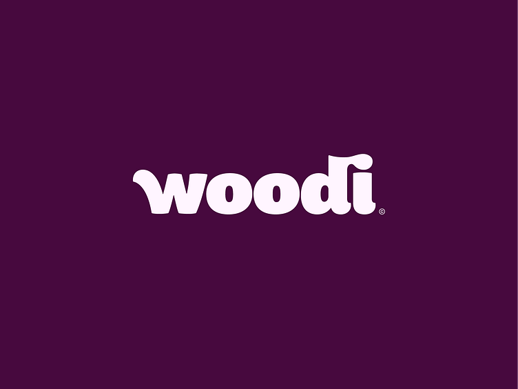 Woodi Custom Playful Wordmark by Dima Grey on Dribbble