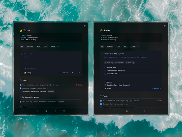 Universal Task Composer ️ To-Do App by Murilo F. Souza on Dribbble