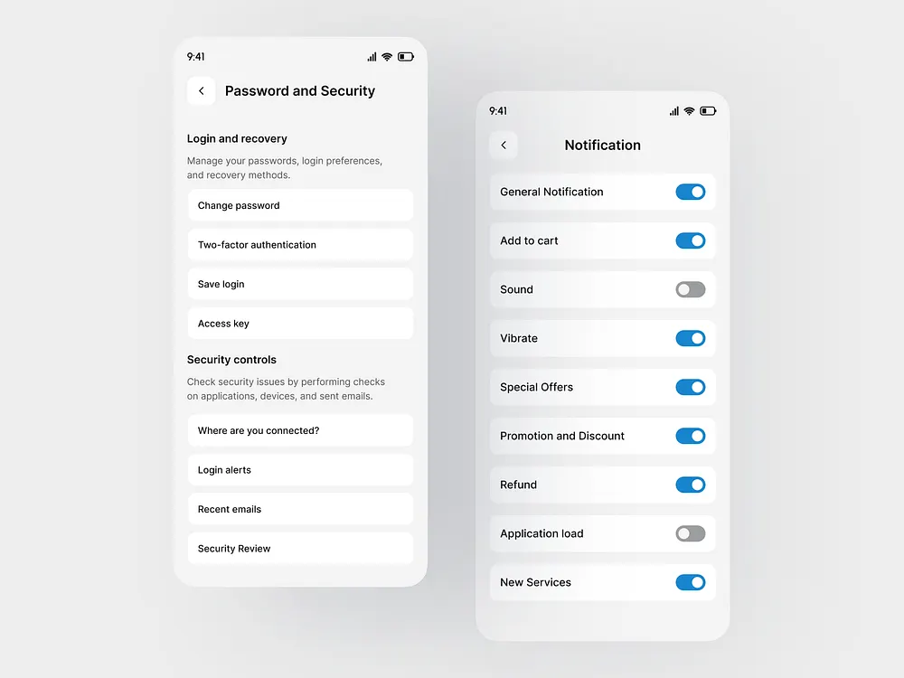 Browse thousands of Settings Mobile Screen images for design ...