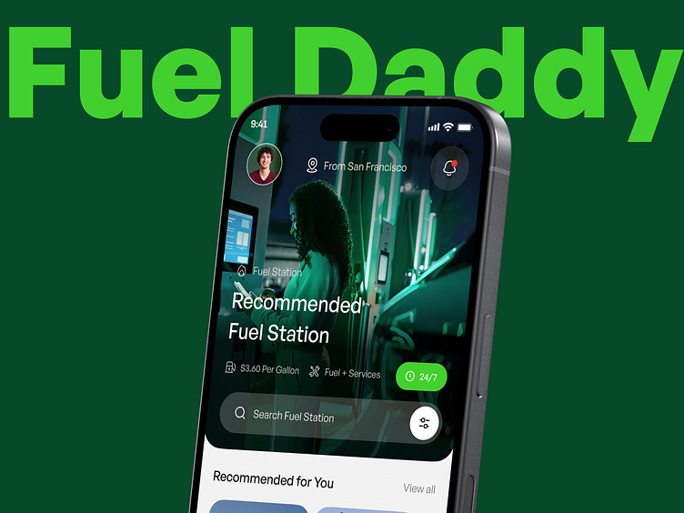 Fuel App UI Design by UIX Rouf on Dribbble