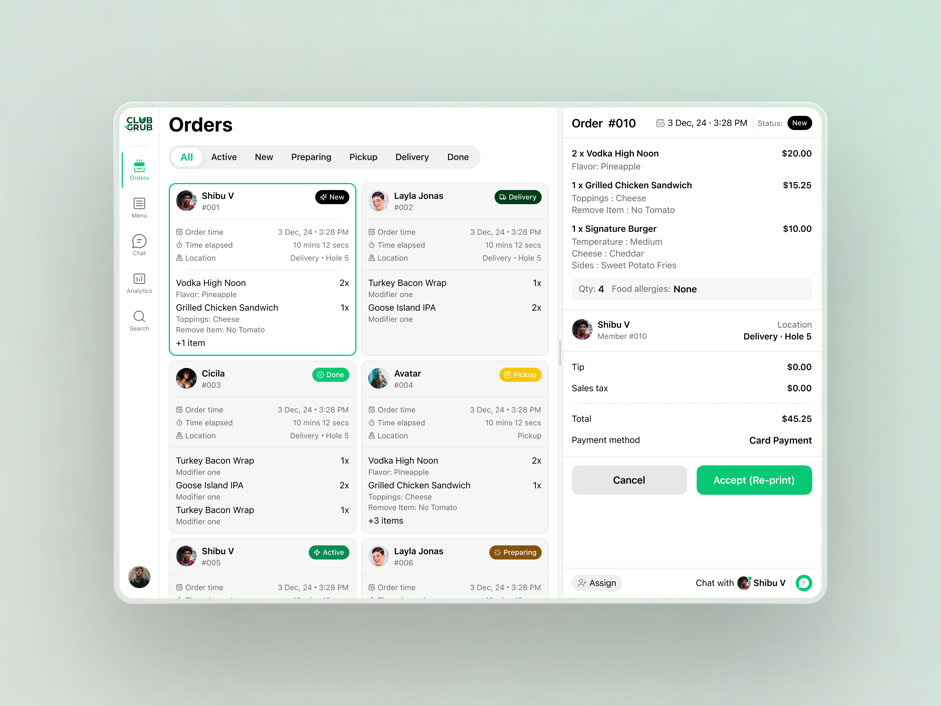 🍽️ Restaurant POS UI – Order Management Exploration by Sudip Rai on ...