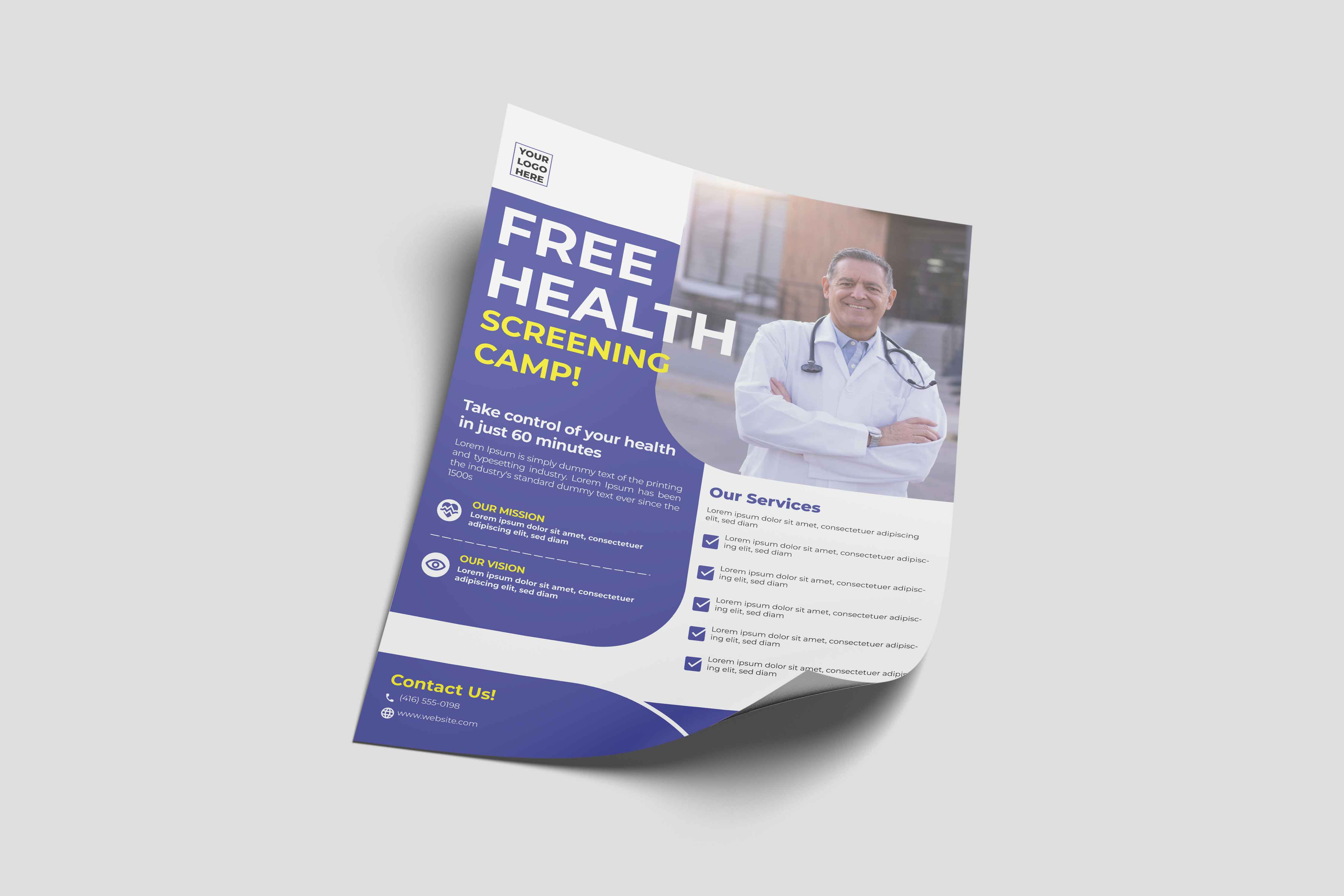 Medical Healthcare Flyer Design by Ab Yead on Dribbble