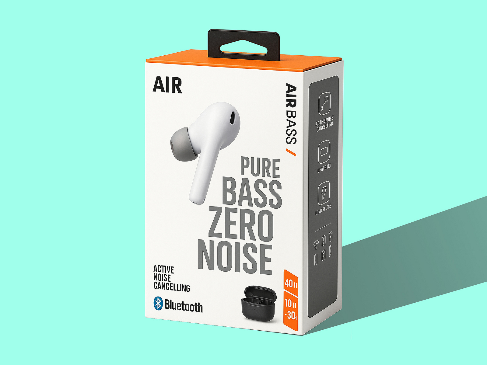 Earbud Box Packaging Design by MD Faysal on Dribbble