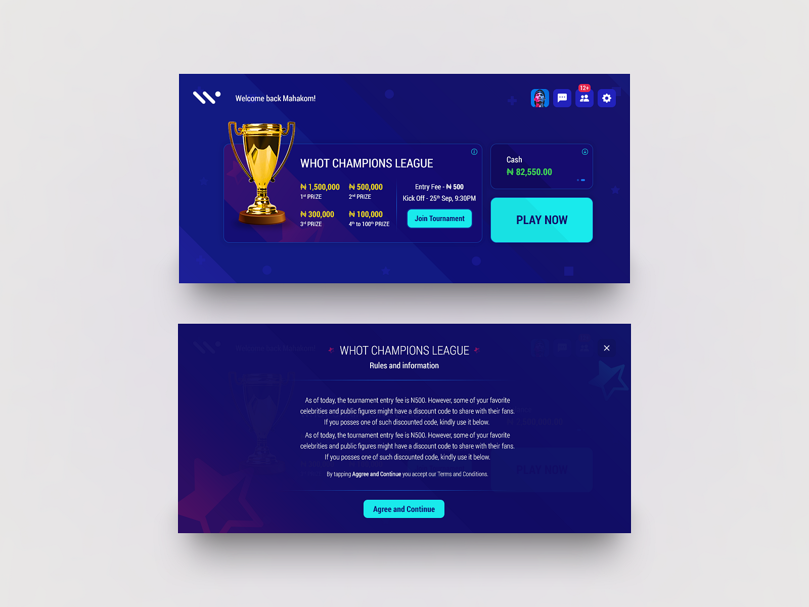 iWhot – Mobile Game UI/UX Exploration by Sudip Rai on Dribbble