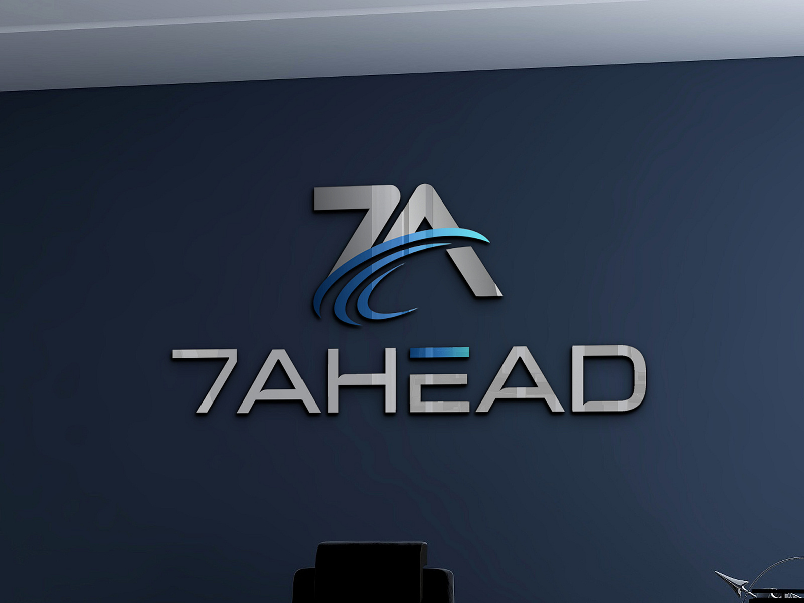 7AHEAD Logo Design by Md Najiur Rahman Rana on Dribbble