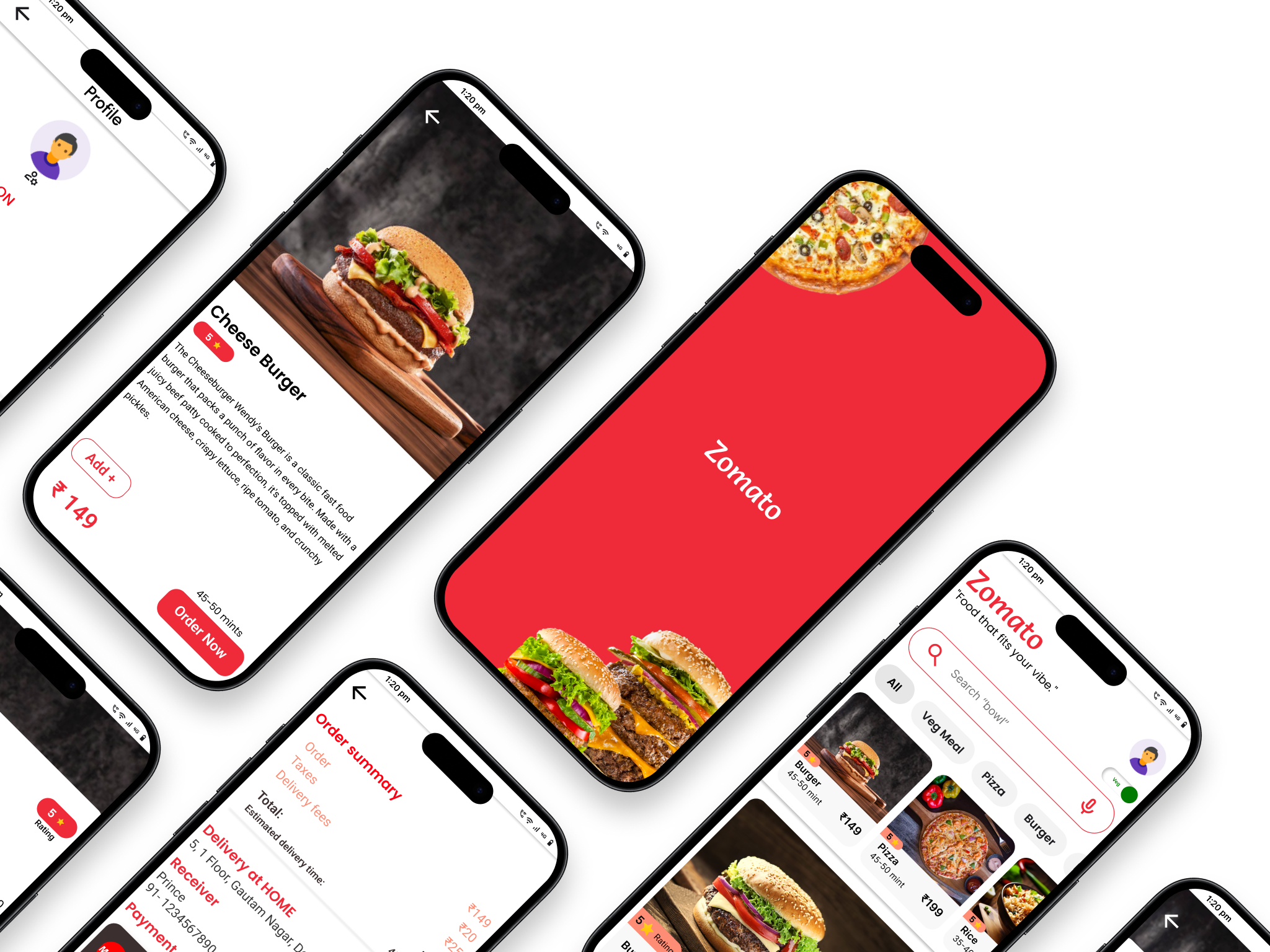 Zomato App Redesign | UI/UX Concept by Prince on Dribbble